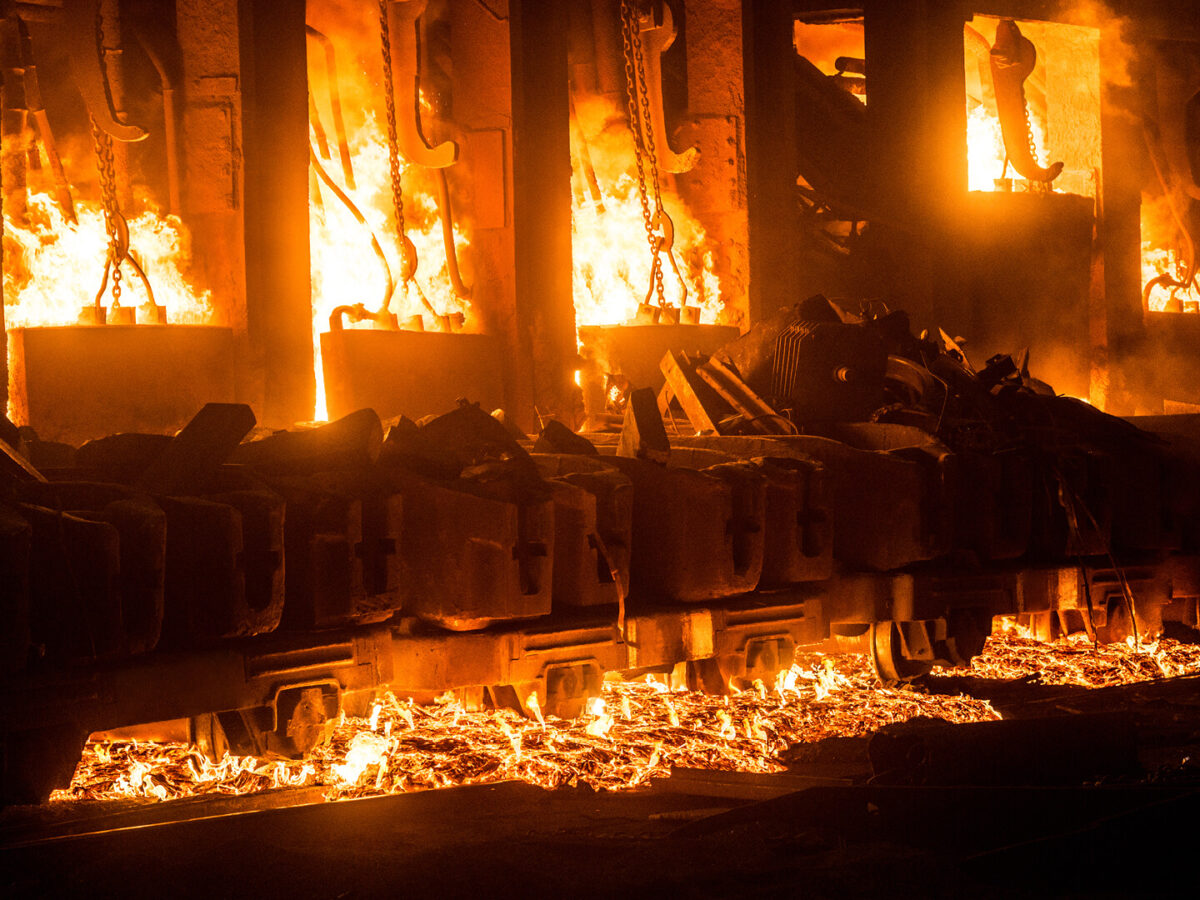 Rapid Recovery from Catastrophic Fire at Steel Foundry